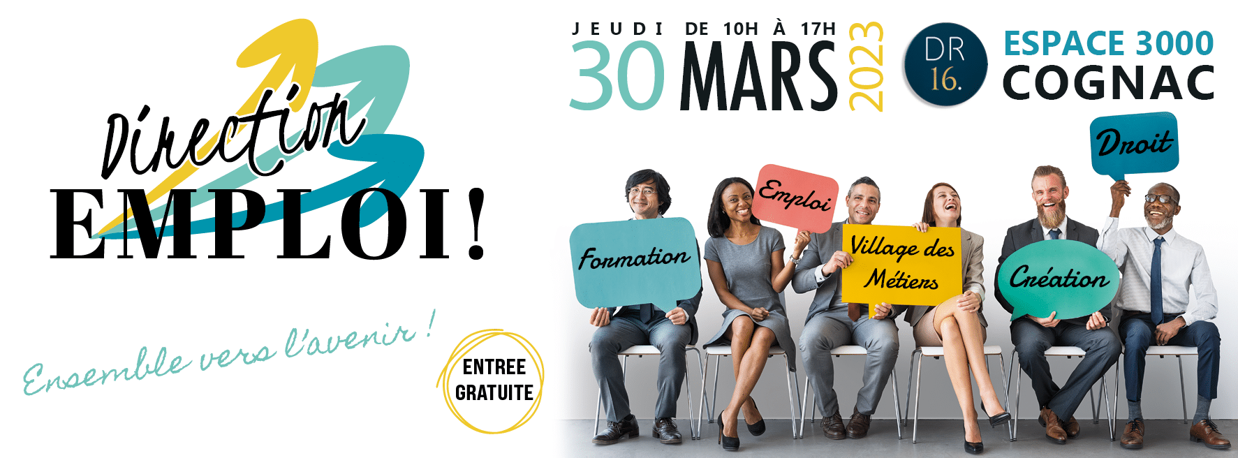 Salon Direction Emploi - COGNAC | Formaposte Grand Ouest